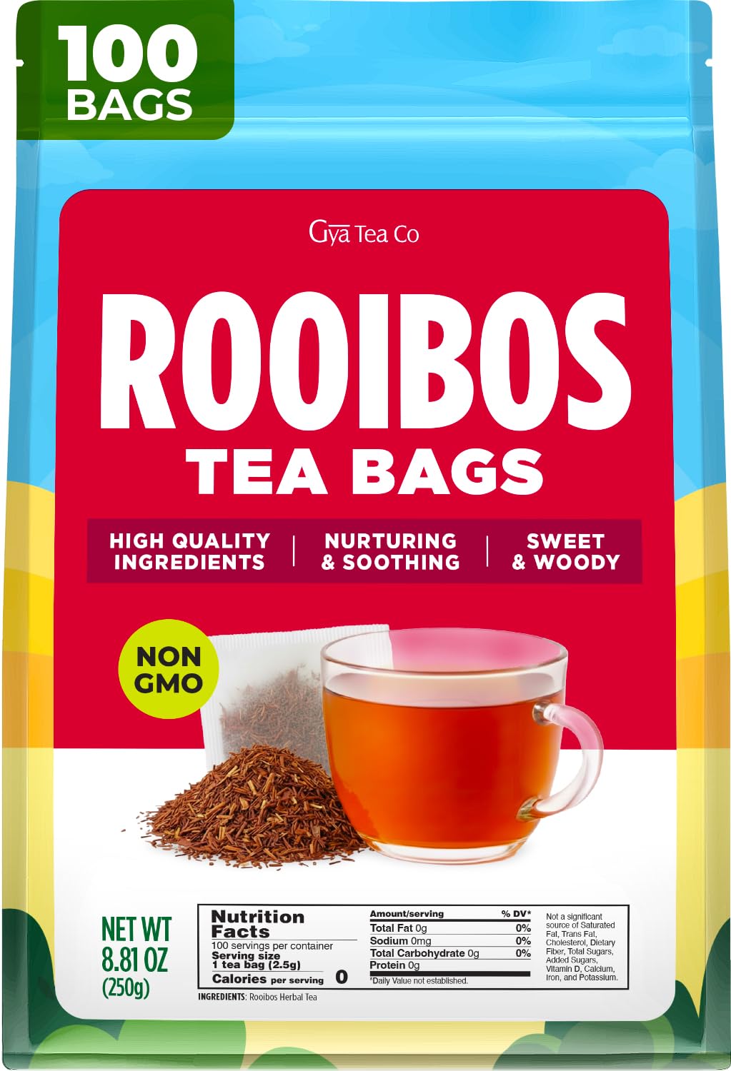 Gya Tea Co rooibos tea bags