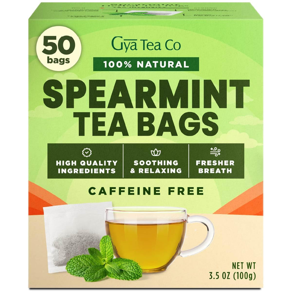 Gya Tea Co spearmint tea bags