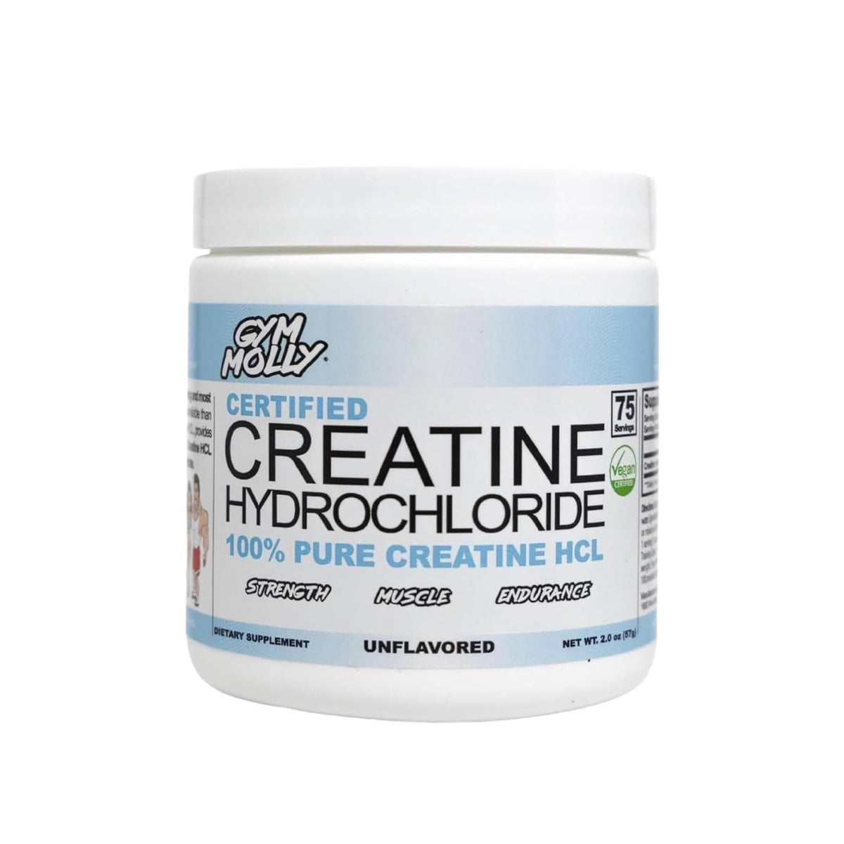 Gym Molly creatine hydrochloride powder