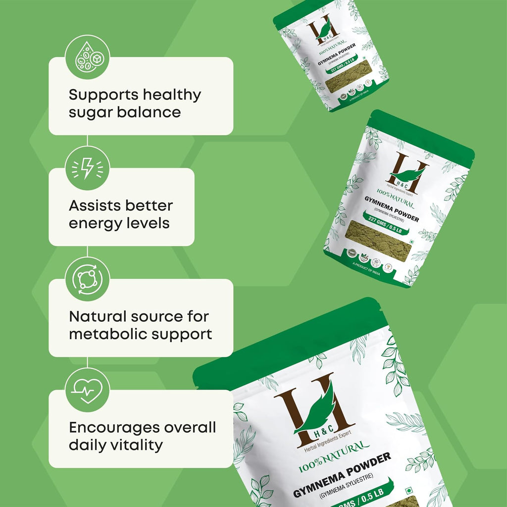 Gymnema powder for blood sugar support