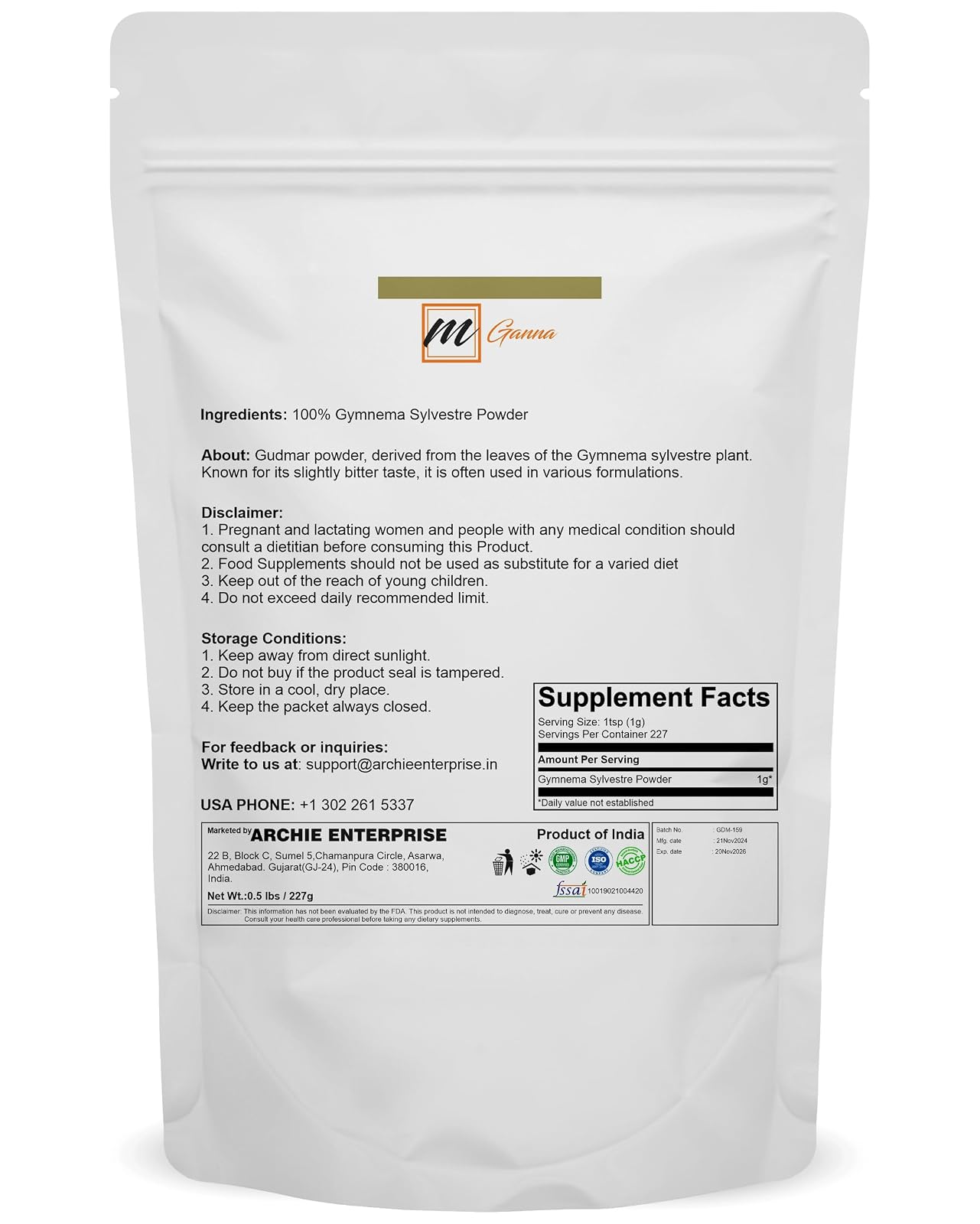 Gymnema Sylvestre for sugar cravings