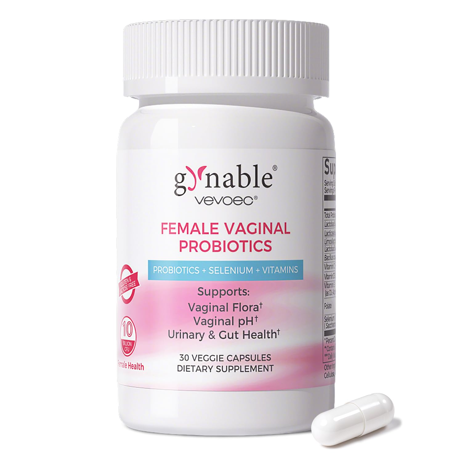 Gynable probiotics for women's health