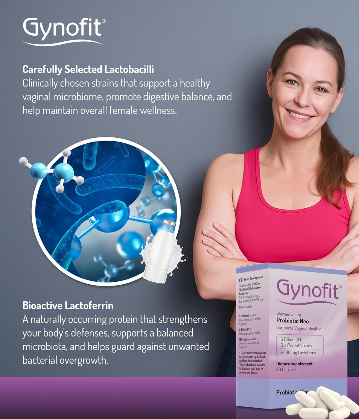 Gynofit Probiotic Neo for gut balance