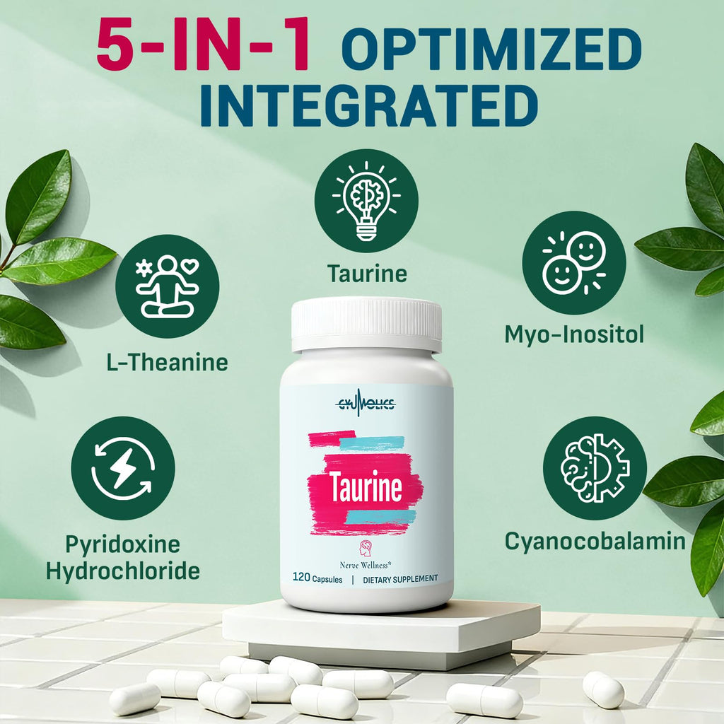 Gyumolics Taurine capsules for energy