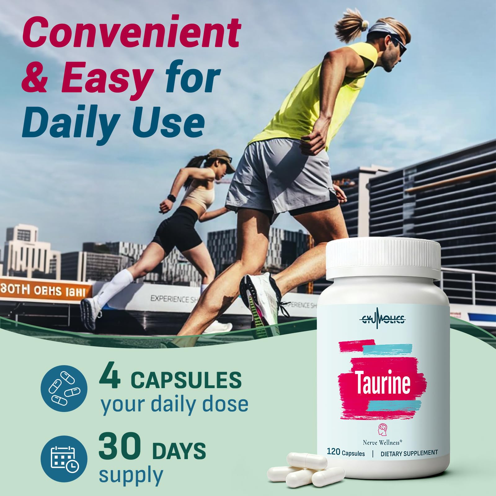 Gyumolics taurine for athletic performance