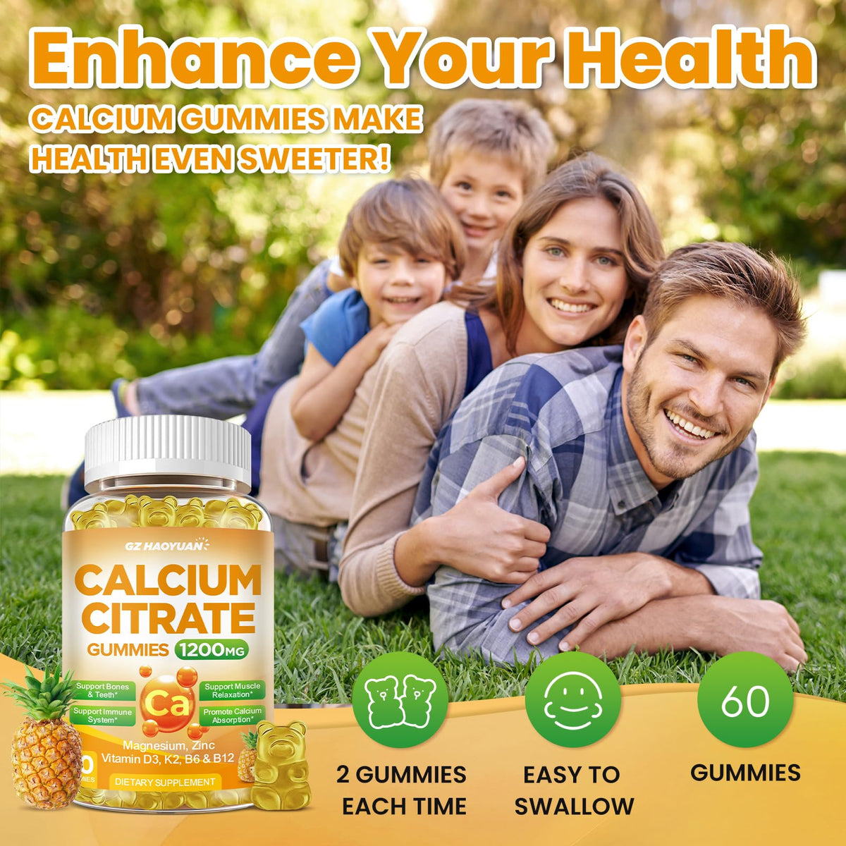 GZ HAOYUAN calcium supplements for strong bones