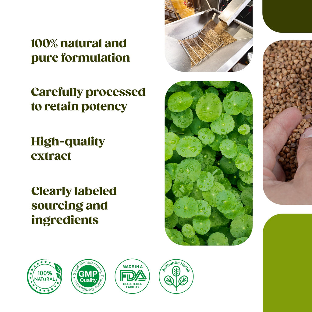 H&C gotu kola capsules for vitality