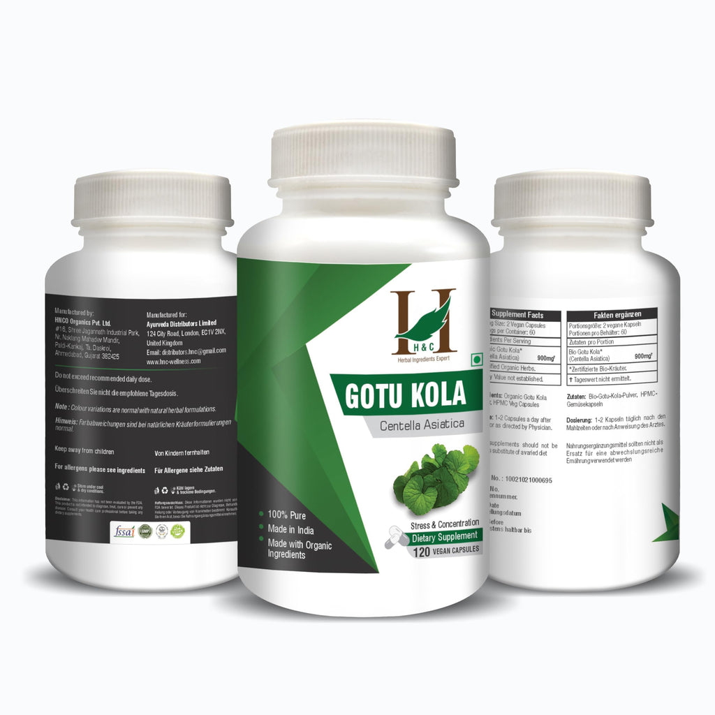 H&C gotu kola for overall well-being