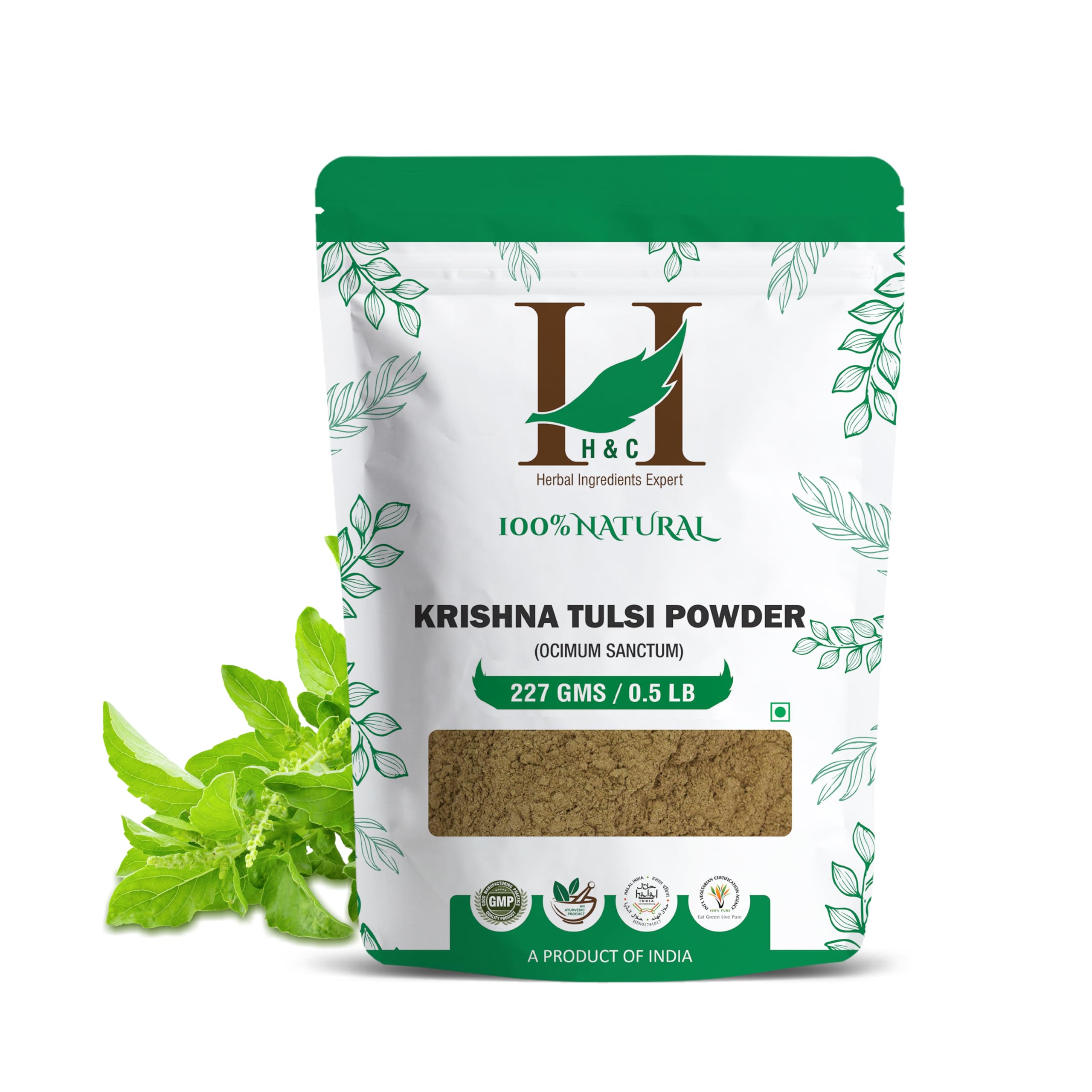 H&C natural tulsi leaves powder