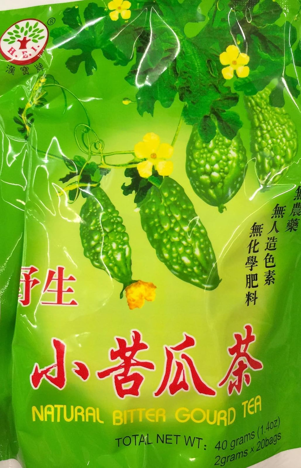 H.E.I. natural bitter gourd tea bags