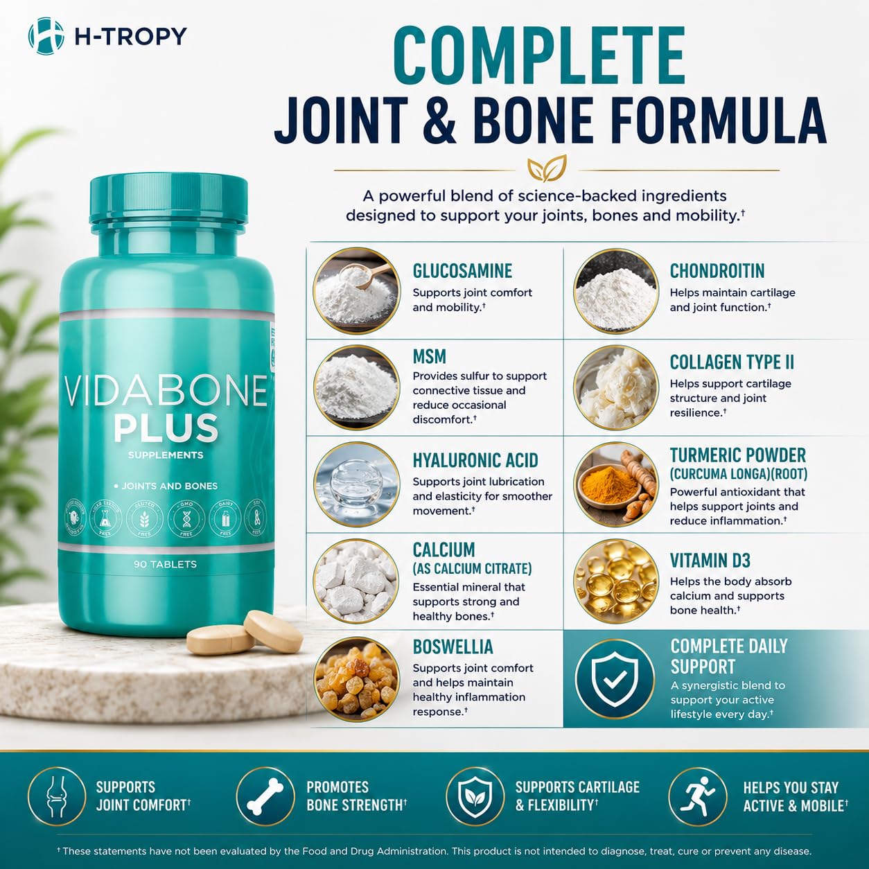 H-Tropy joint supplement for mobility