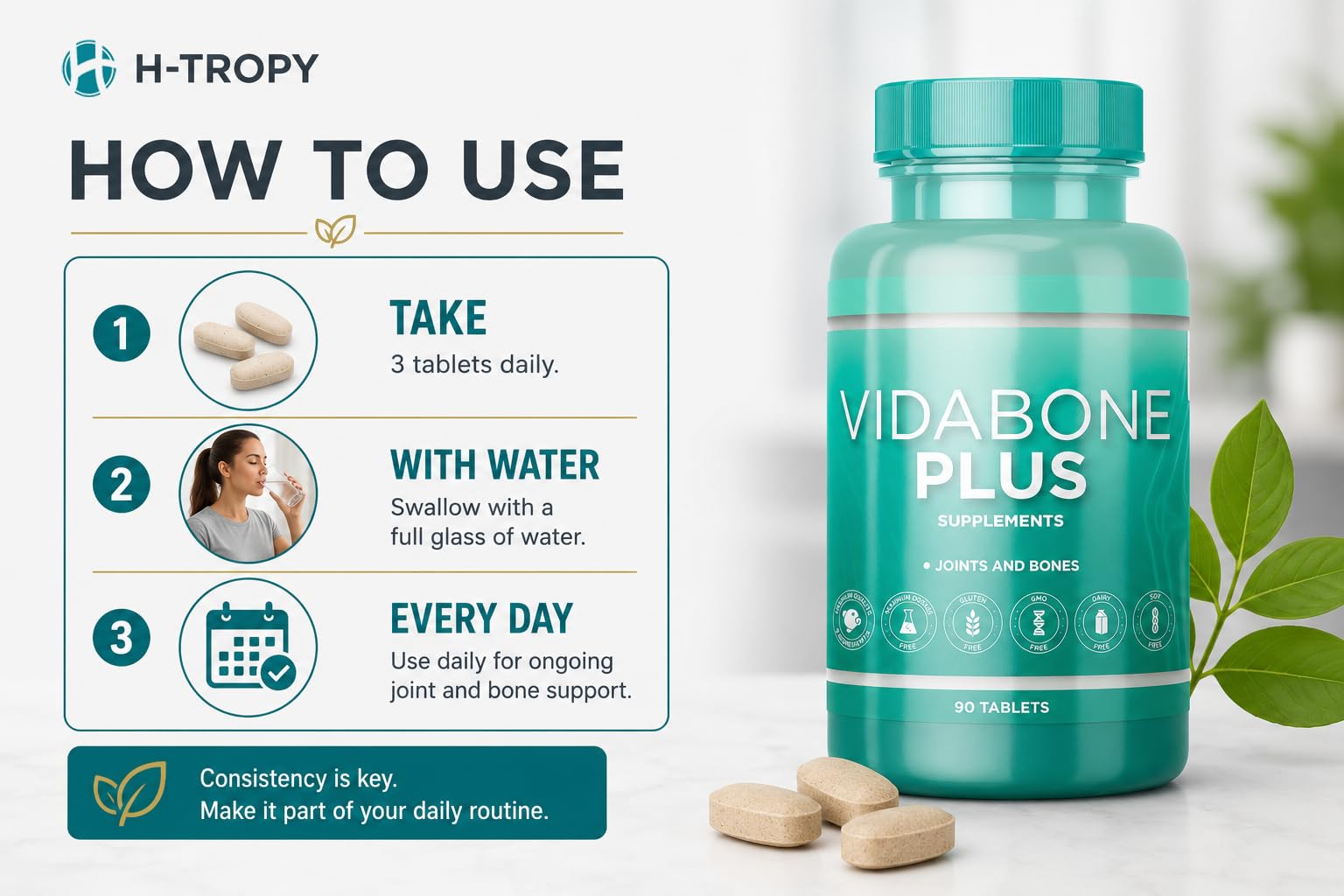 H-Tropy VidaBone Plus for flexibility