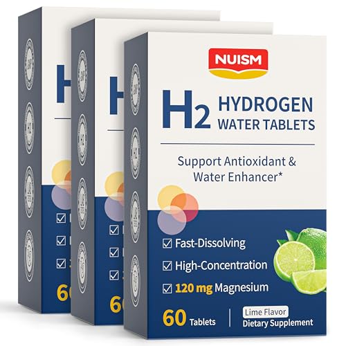 H2 molecular hydrogen water tablets