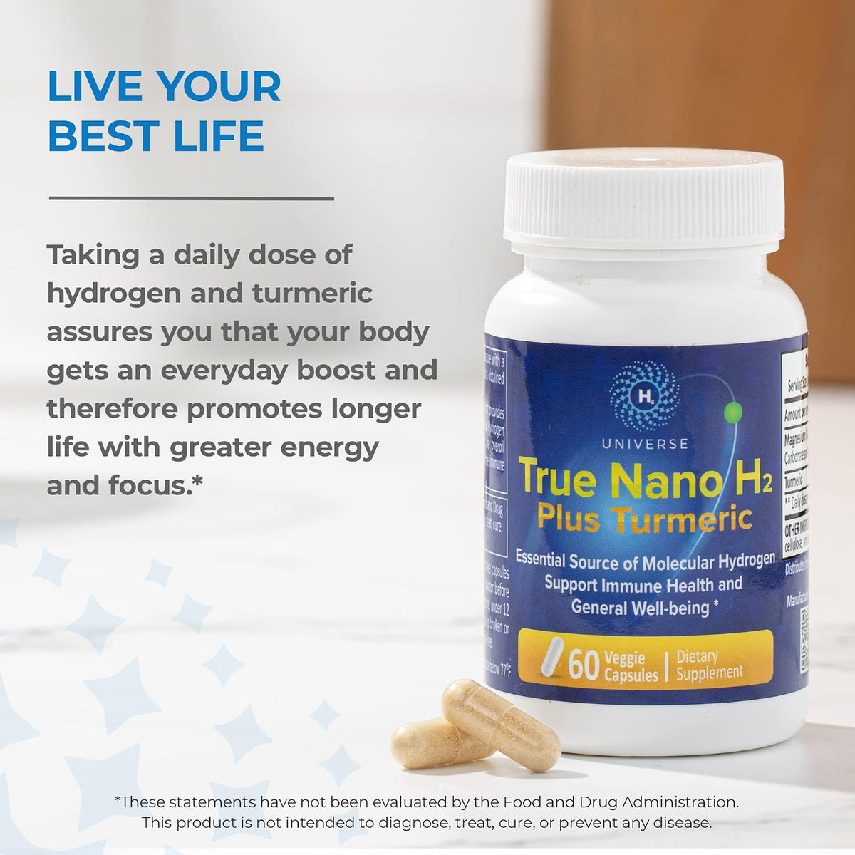 H2 Universe turmeric and curcumin blend