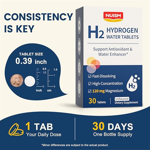 H2 water tablets for improved recovery