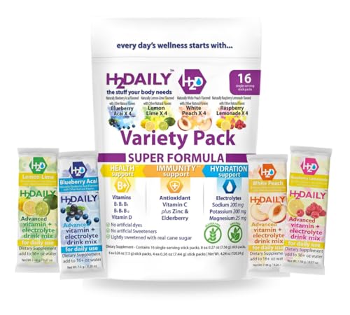 H2Daily electrolyte hydration packets