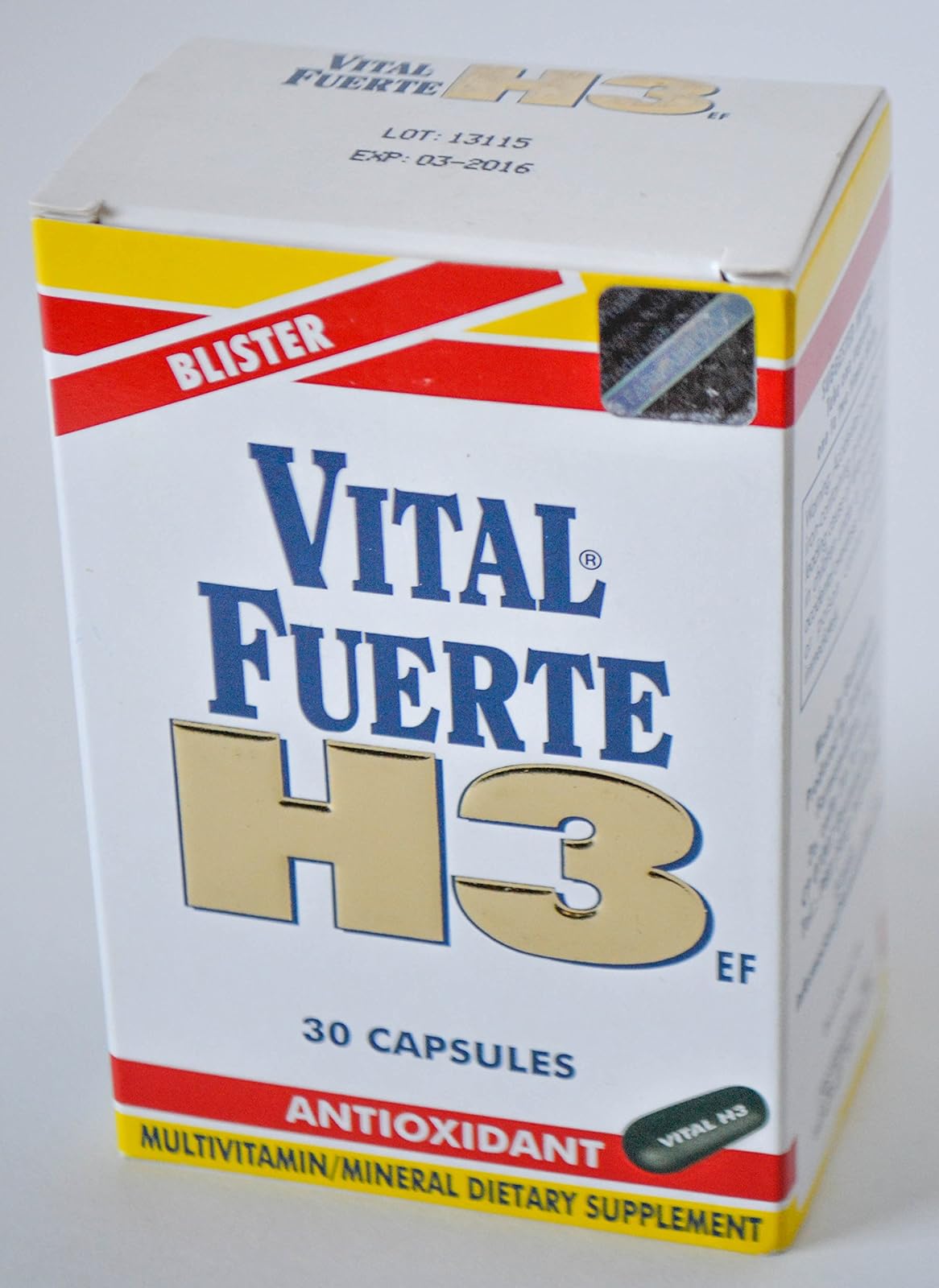 H3 multivitamins for daily energy