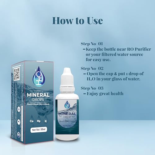 H4O mineral drops for better absorption