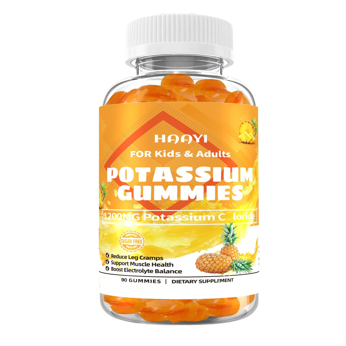 HAAYI potassium chloride gummies for health