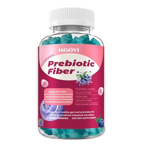 HAAYI prebiotic fiber gummies for digestion