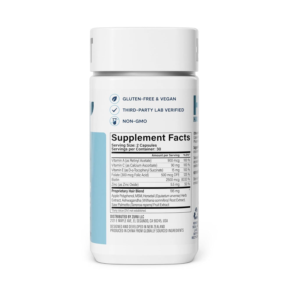 Habit biotin supplement for thicker hair