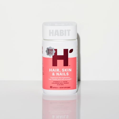 Habit capsules for radiant hair