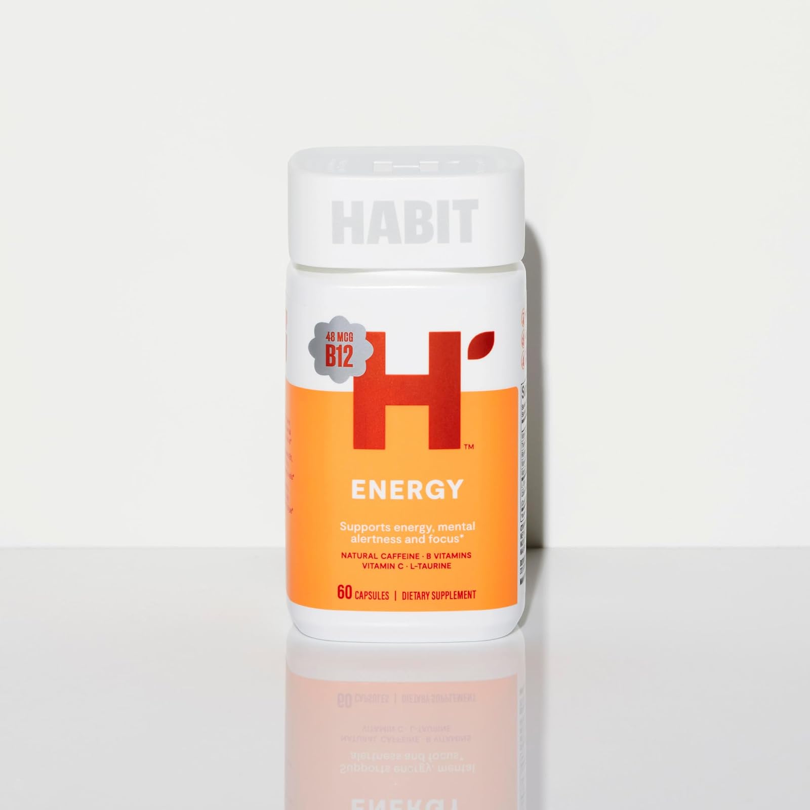 Habit capsules for sustained energy
