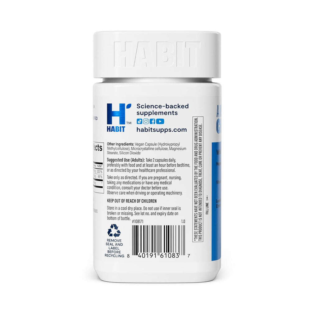 Habit magnesium capsules for daily wellness