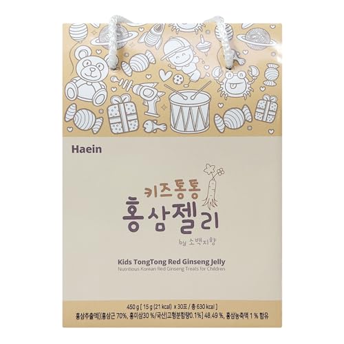 Haein kids ginseng jelly for vitality