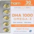 HAIM DHA Omega 3 fish oil benefits