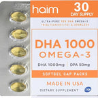 HAIM DHA Omega 3 fish oil benefits