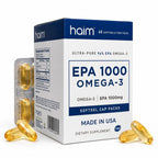 HAIM fish oil softgels for heart health