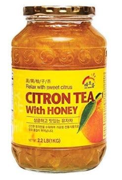 Haioreum citron tea with honey
