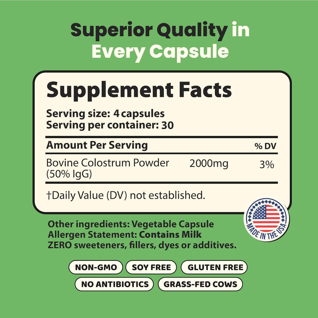hair and skin health colostrum