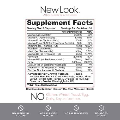 hair growth formula with essential nutrients