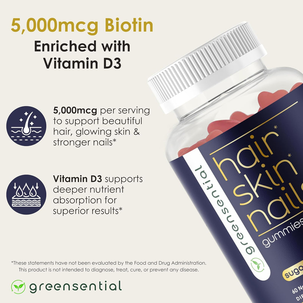 hair growth gummies with essential nutrients