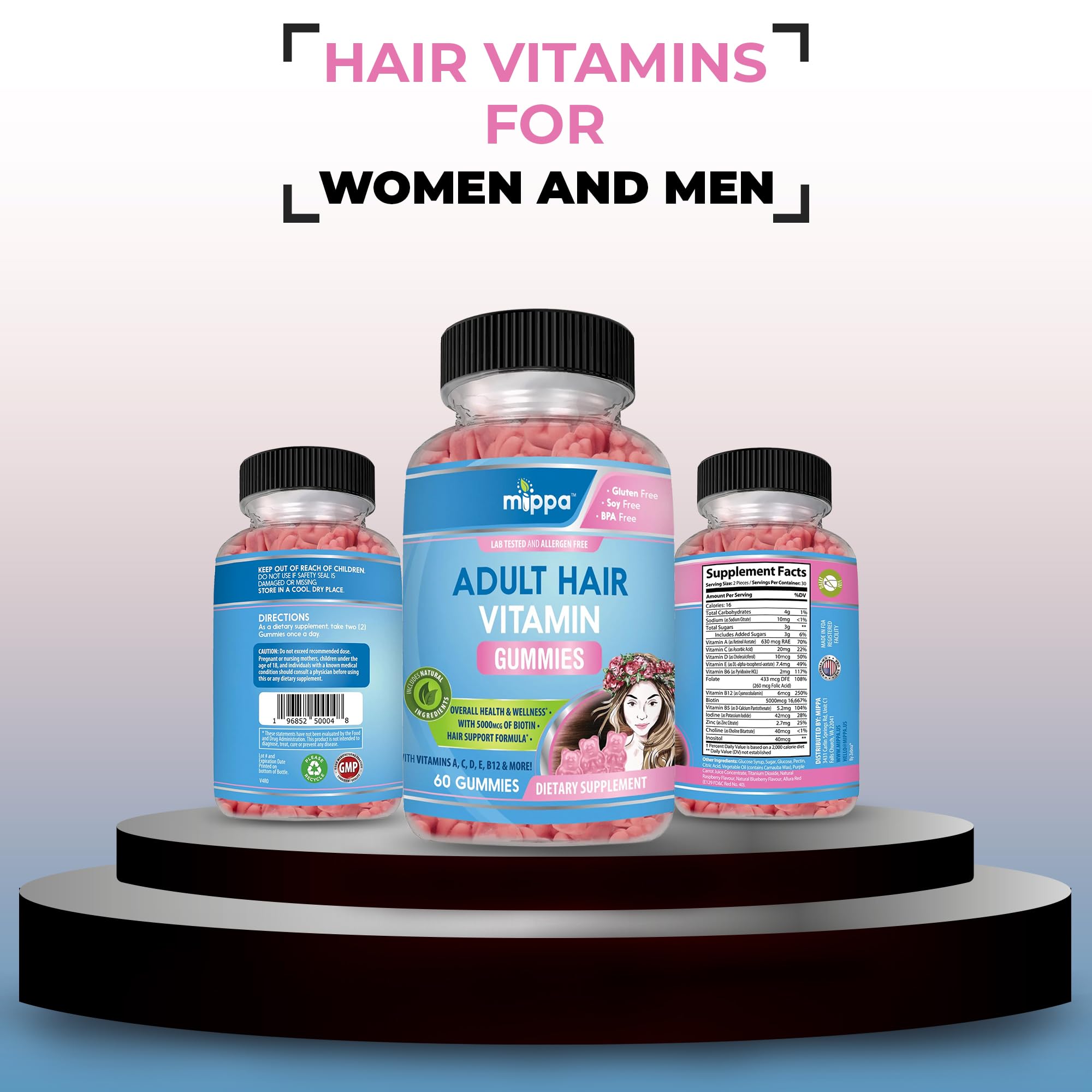 hair growth supplements for men and women
