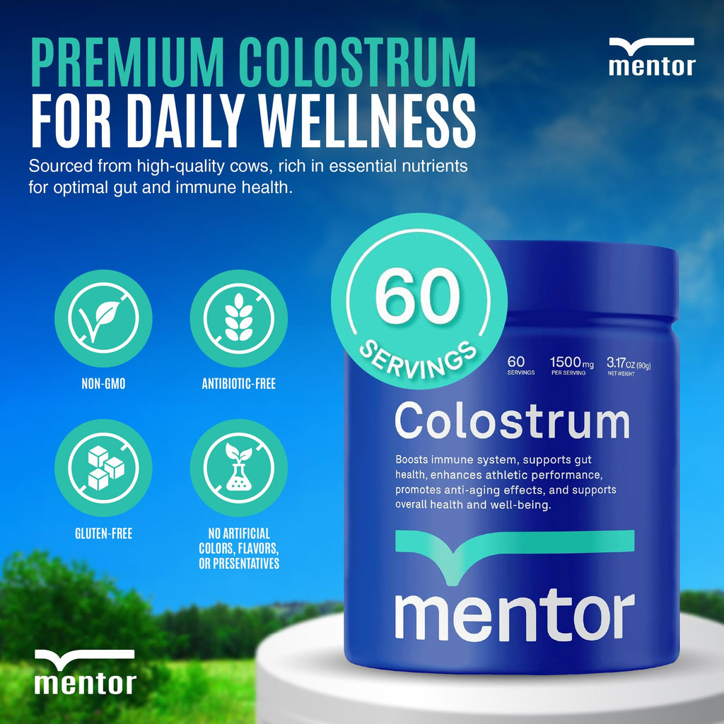 Hair growth support colostrum supplement