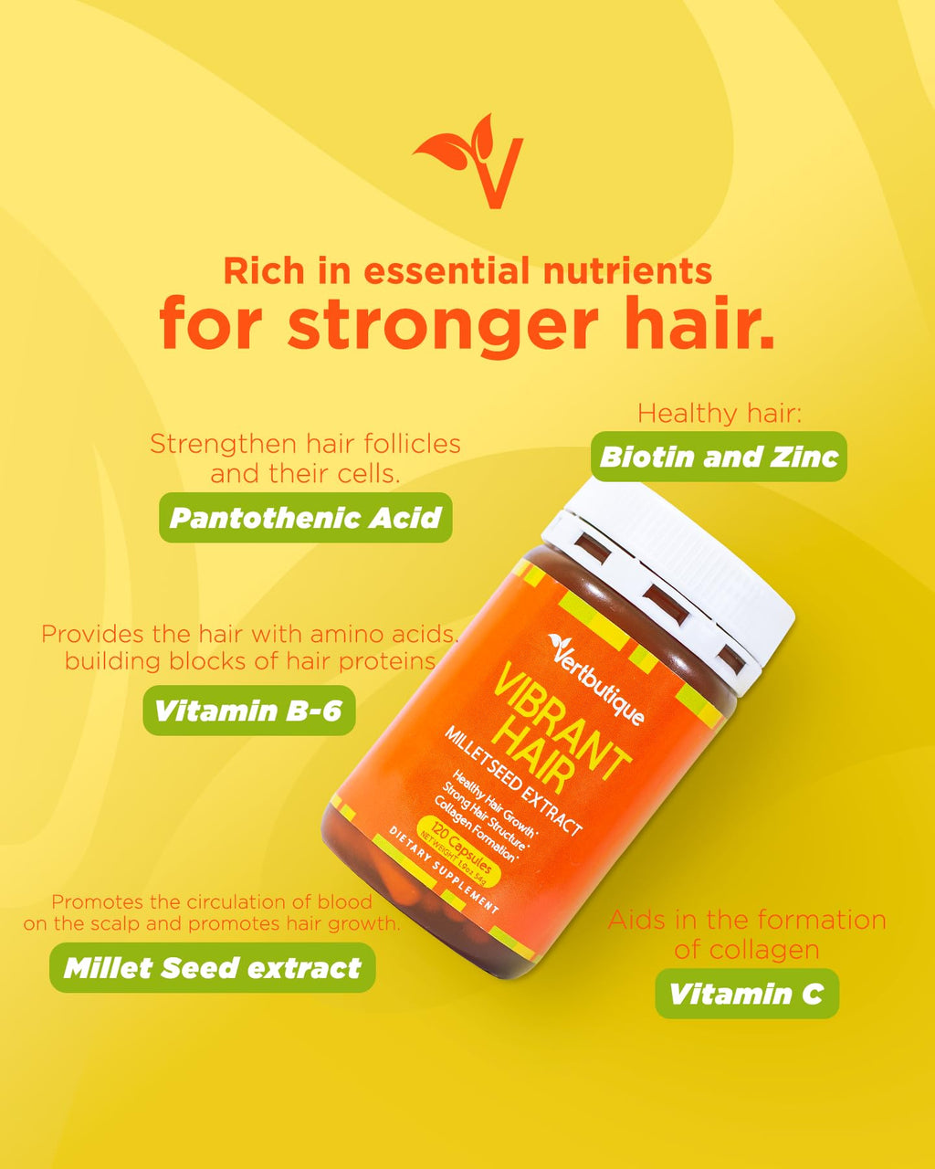 Hair growth support for men and women