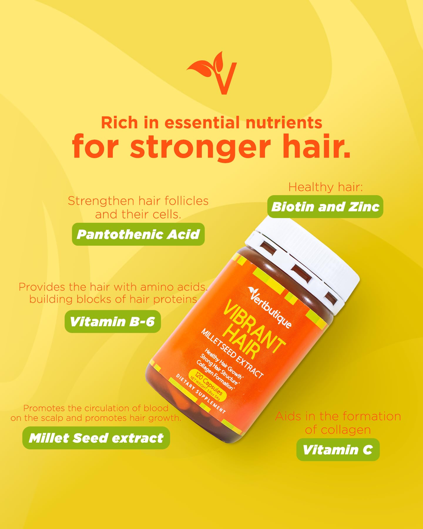Hair growth support for men and women