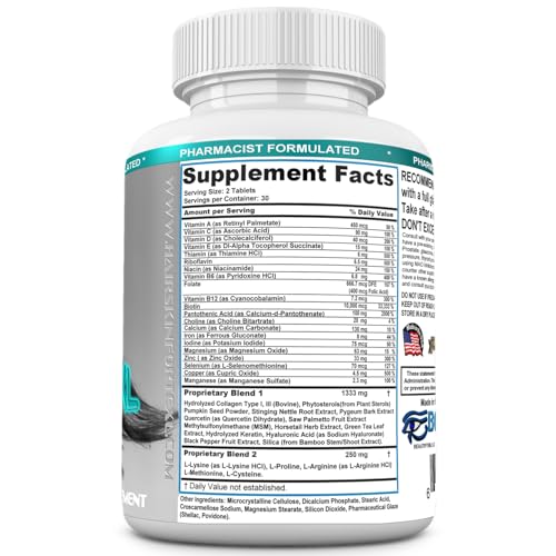 hair growth support with biotin