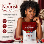 hair growth support with biotin