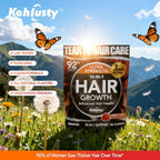 Hair growth support with KEHLUSTY gummies