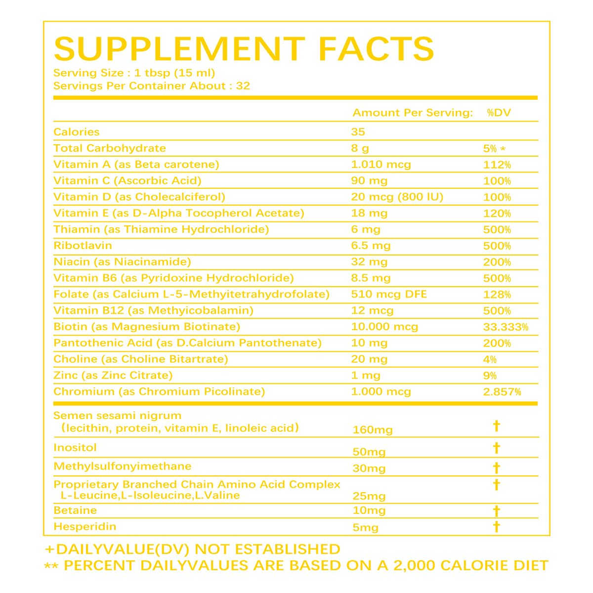 hair growth support with liquid vitamins