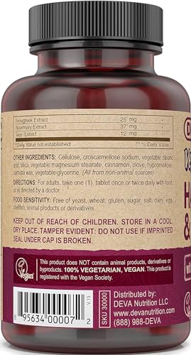 Hair growth vitamins with essential nutrients