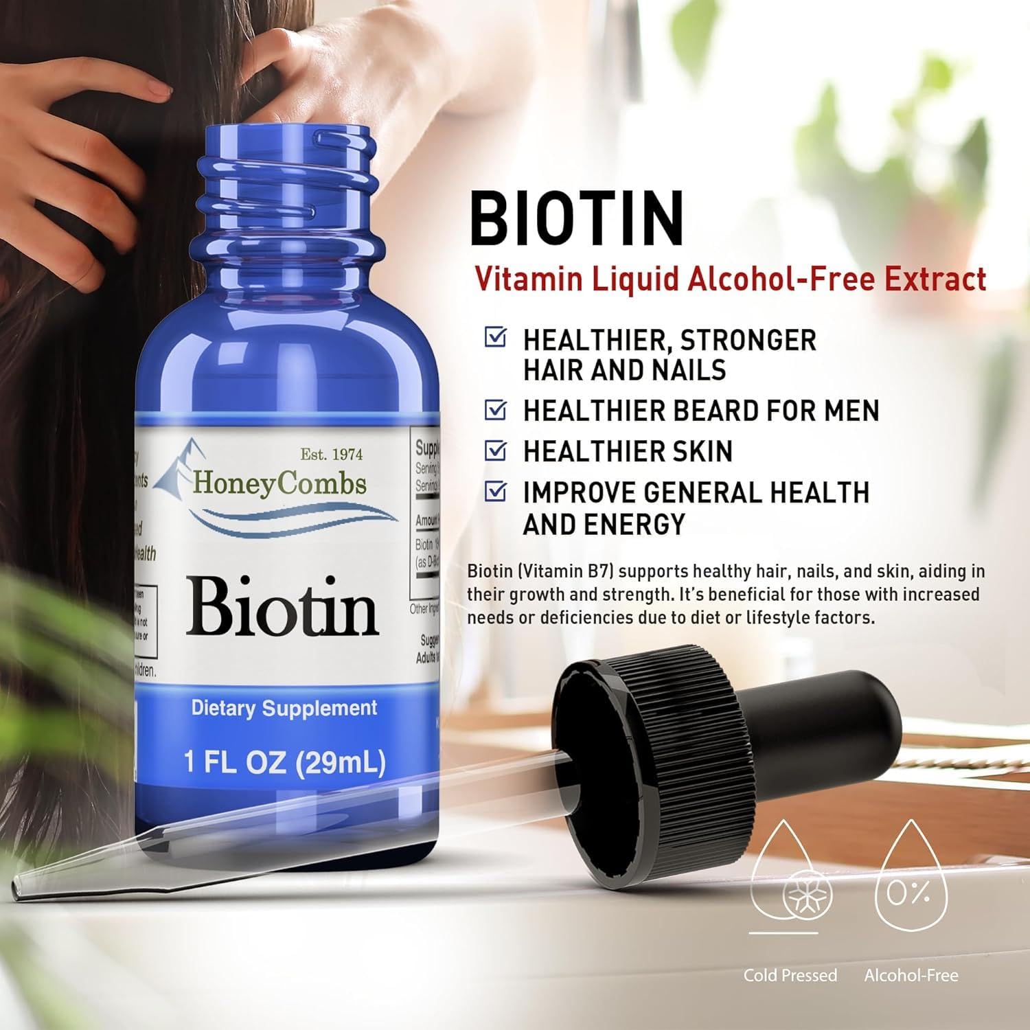 hair growth vitamins with liquid biotin