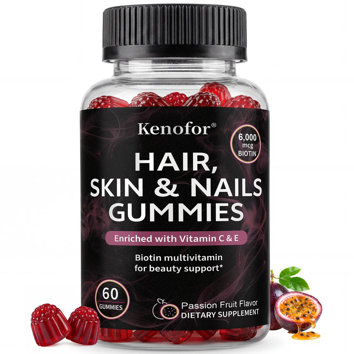 Hair Skin and Nails gummies for healthy hair