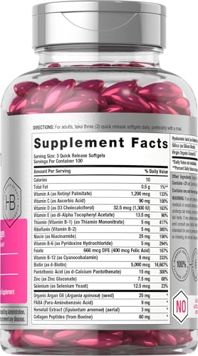 Hair skin and nails vitamin benefits