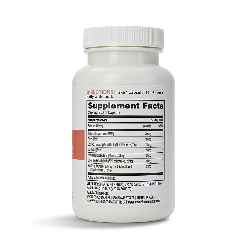 hair skin nails supplement for beauty