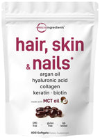 hair skin & nails vitamin softgels